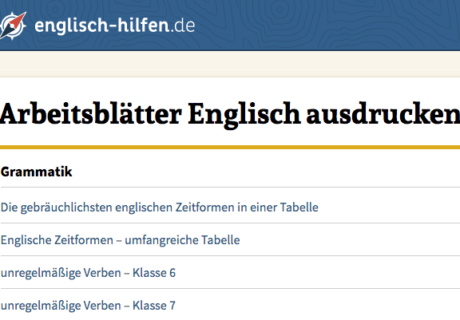 ENGLISCH Archive – Lernaufgaben
